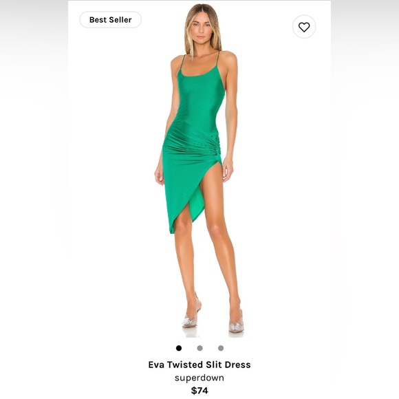 superdown | Dresses | Copy Small Eva Twisted Slit Dress Never Wornno Tags Still For Sale On Revo ...